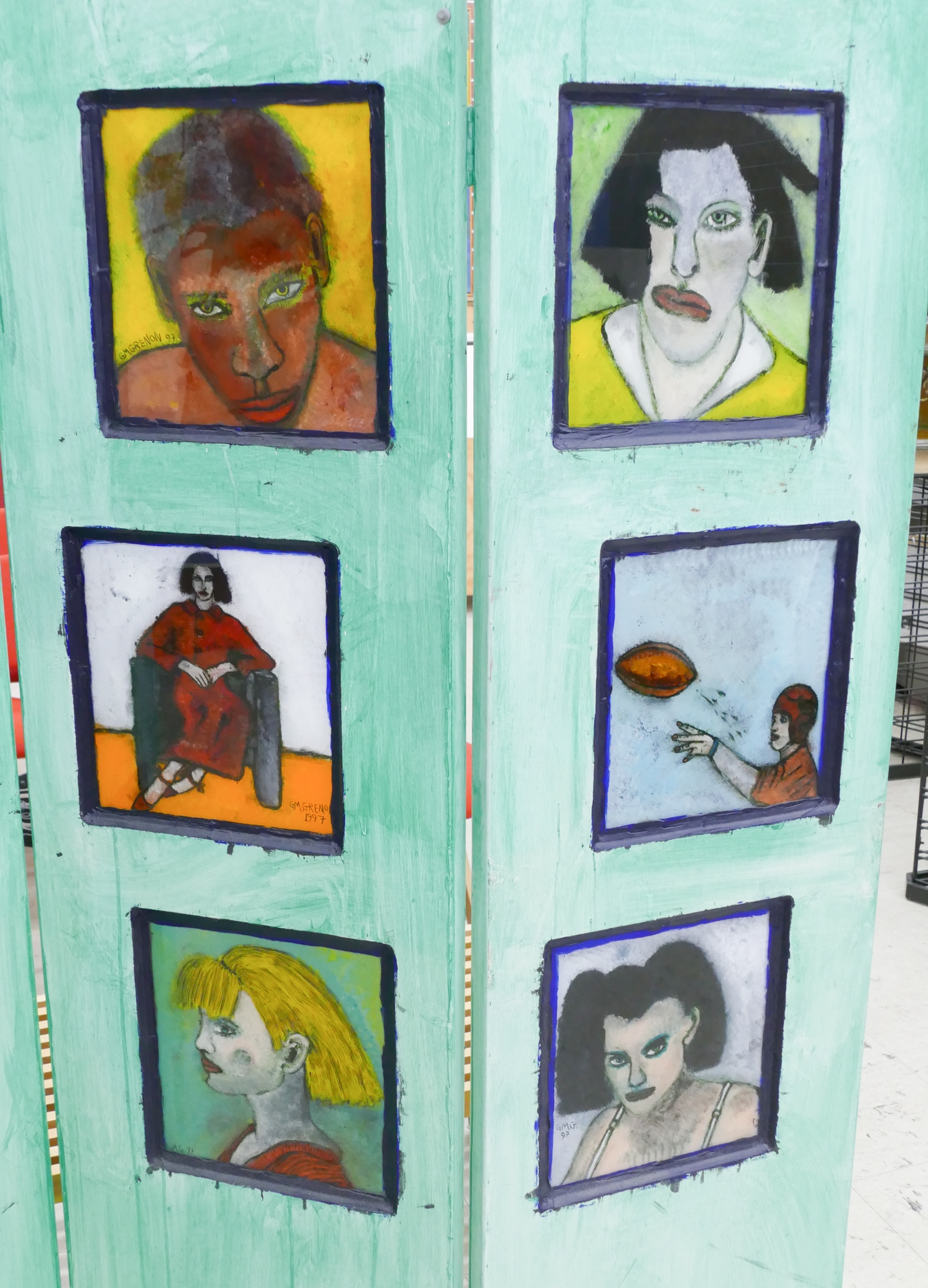 Gregory Grenon | PORTRAITS ROOM SCREEN (1997) | MutualArt