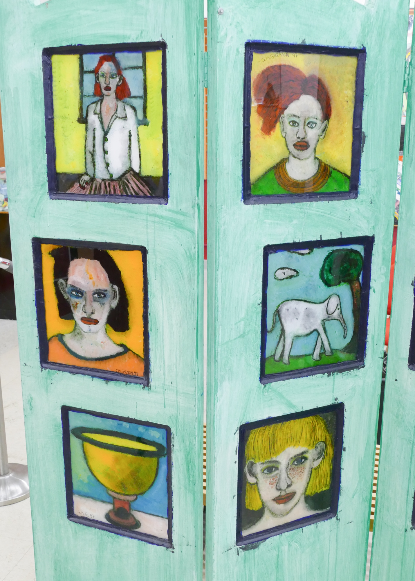 Gregory Grenon | PORTRAITS ROOM SCREEN (1997) | MutualArt