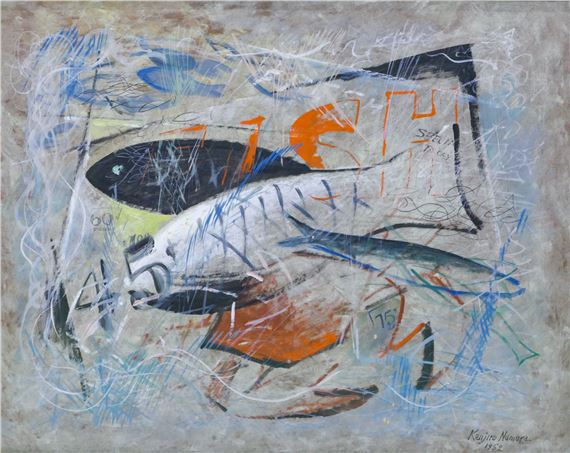 Kenjiro Nomura | FISH MARKET (1952) | MutualArt