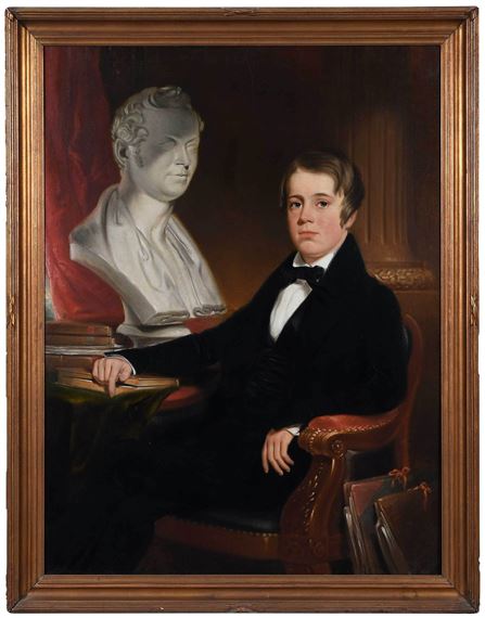 Charles Loring Elliott | Portrait of Frederick Horton | MutualArt