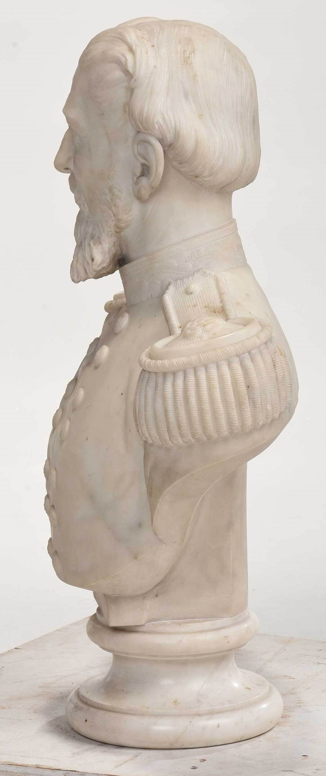 Count Gleichen | Portrait bust of a Deputy Lieutenant of an English ...