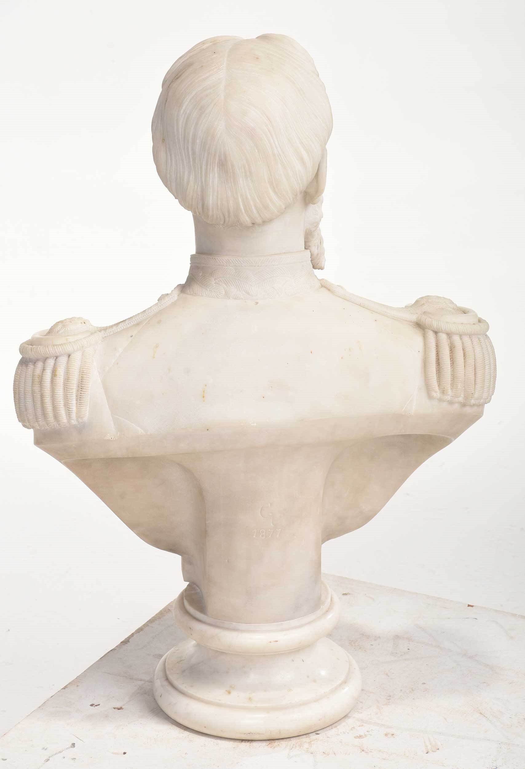 Count Gleichen | Portrait bust of a Deputy Lieutenant of an English ...