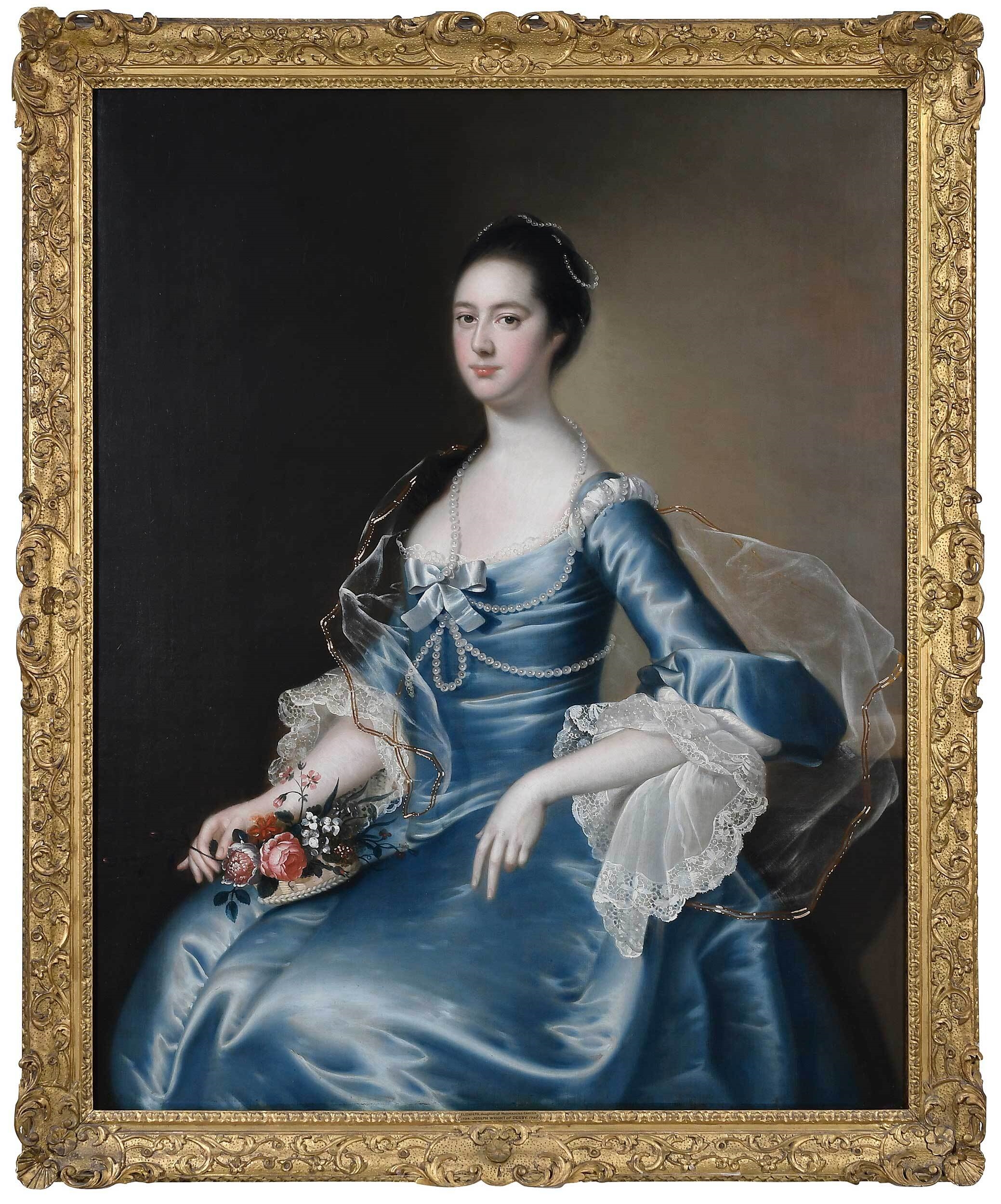 Joseph Wright of Derby | Miss Elizabeth Carver | MutualArt