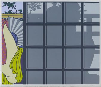 Roger Shimomura | 7 Works: Seven Views of a Japanese Restaurant | MutualArt