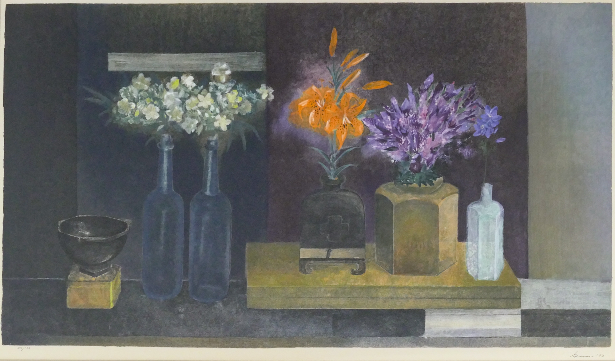 Morris Graves | ''Evening Light'' (1993) | MutualArt