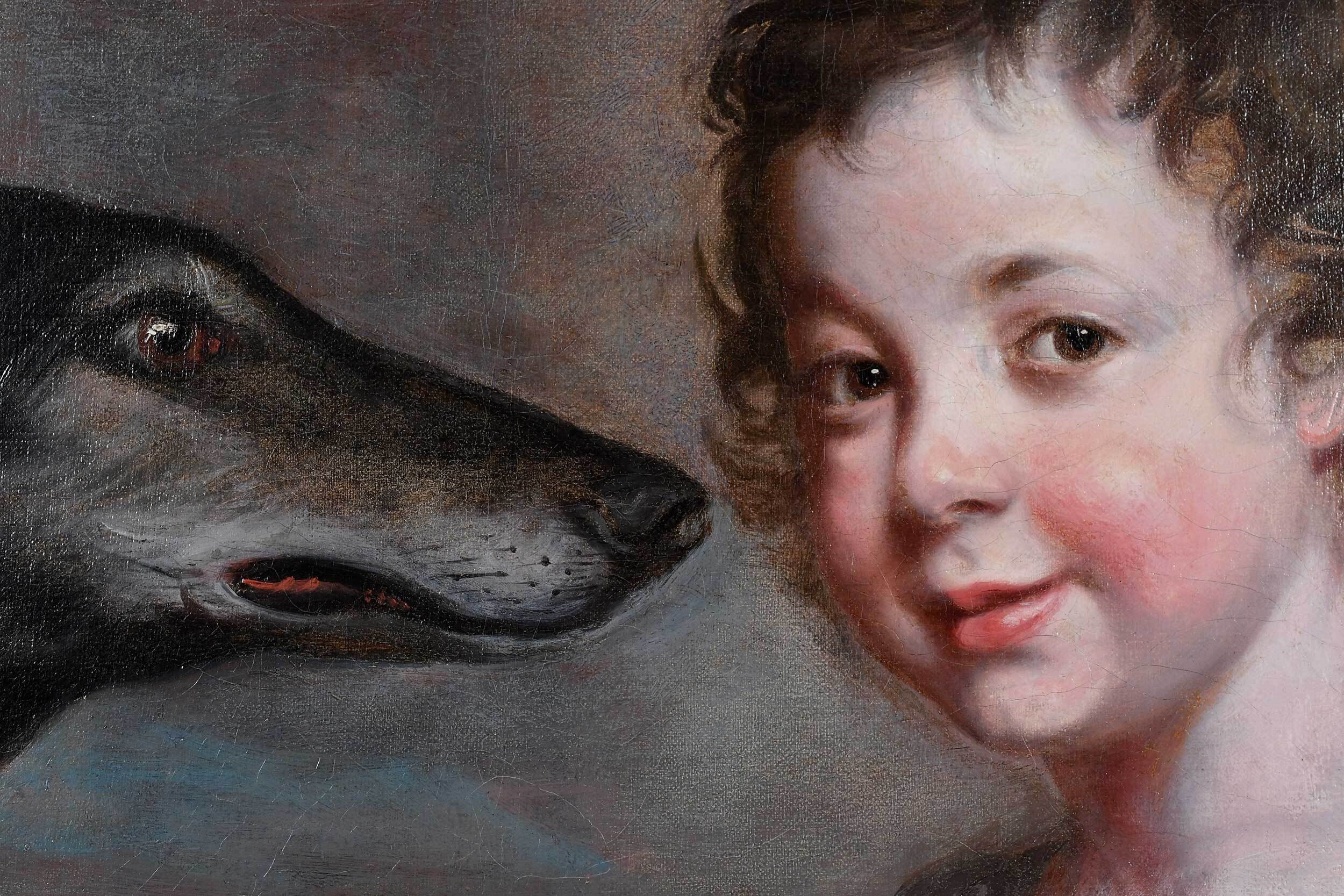 Thomas Beach | Portrait of a Smiling Boy in a Landscape with a ...