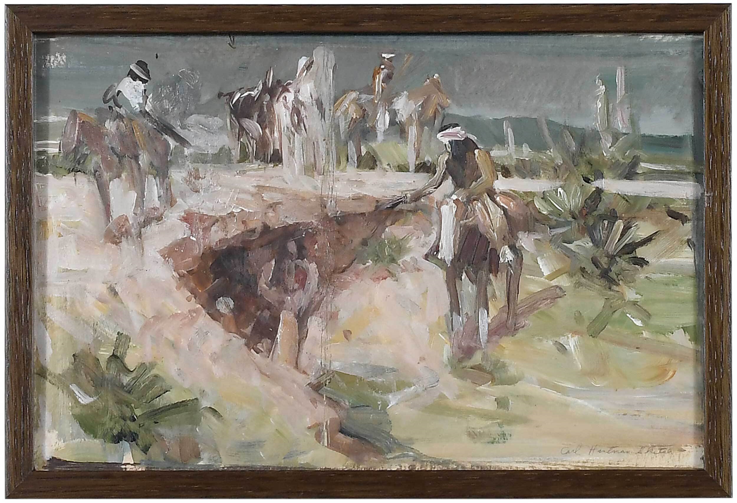 Carl Hantman | Two Southwestern Sketches | MutualArt