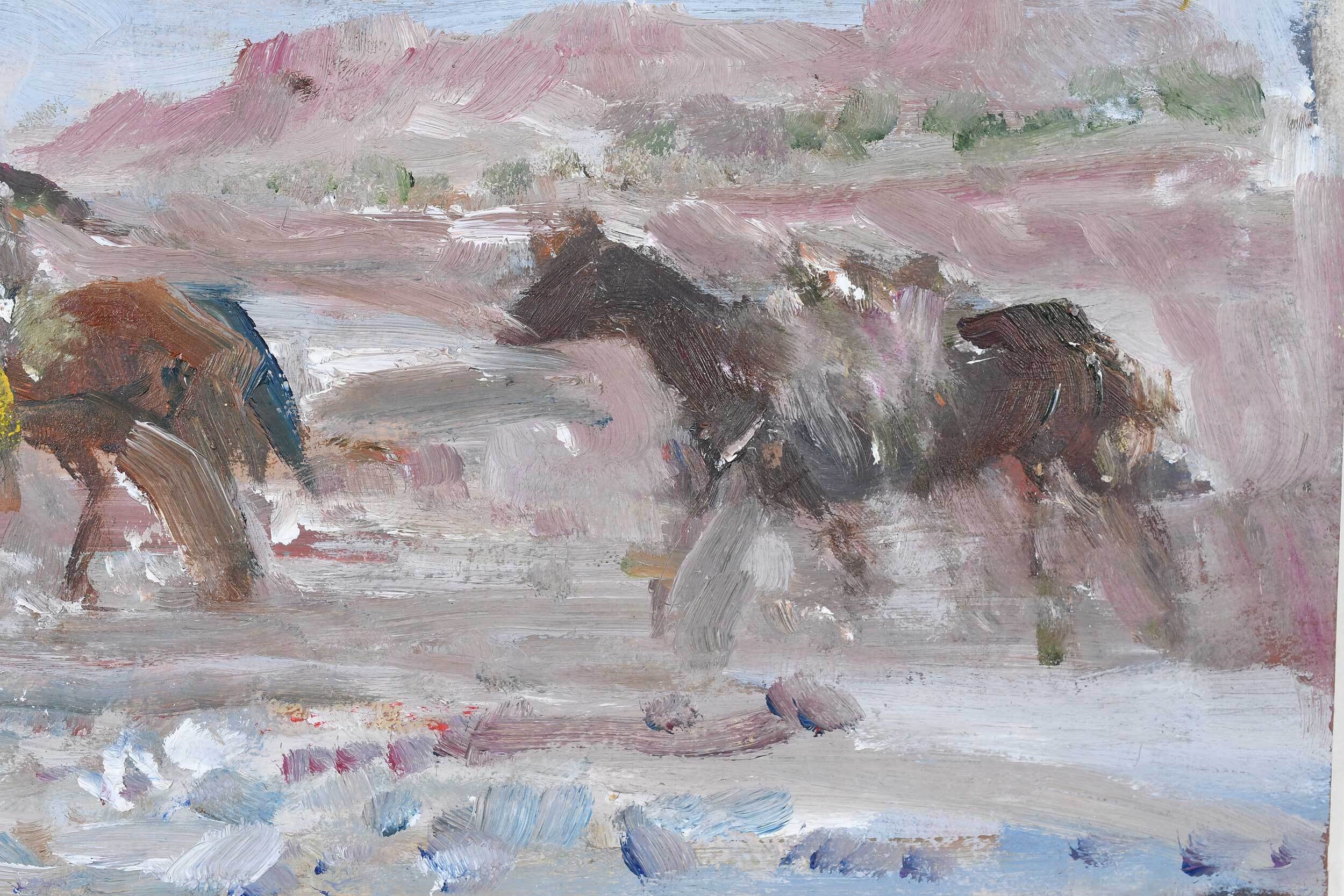 Carl Hantman | Two Southwestern Sketches | MutualArt