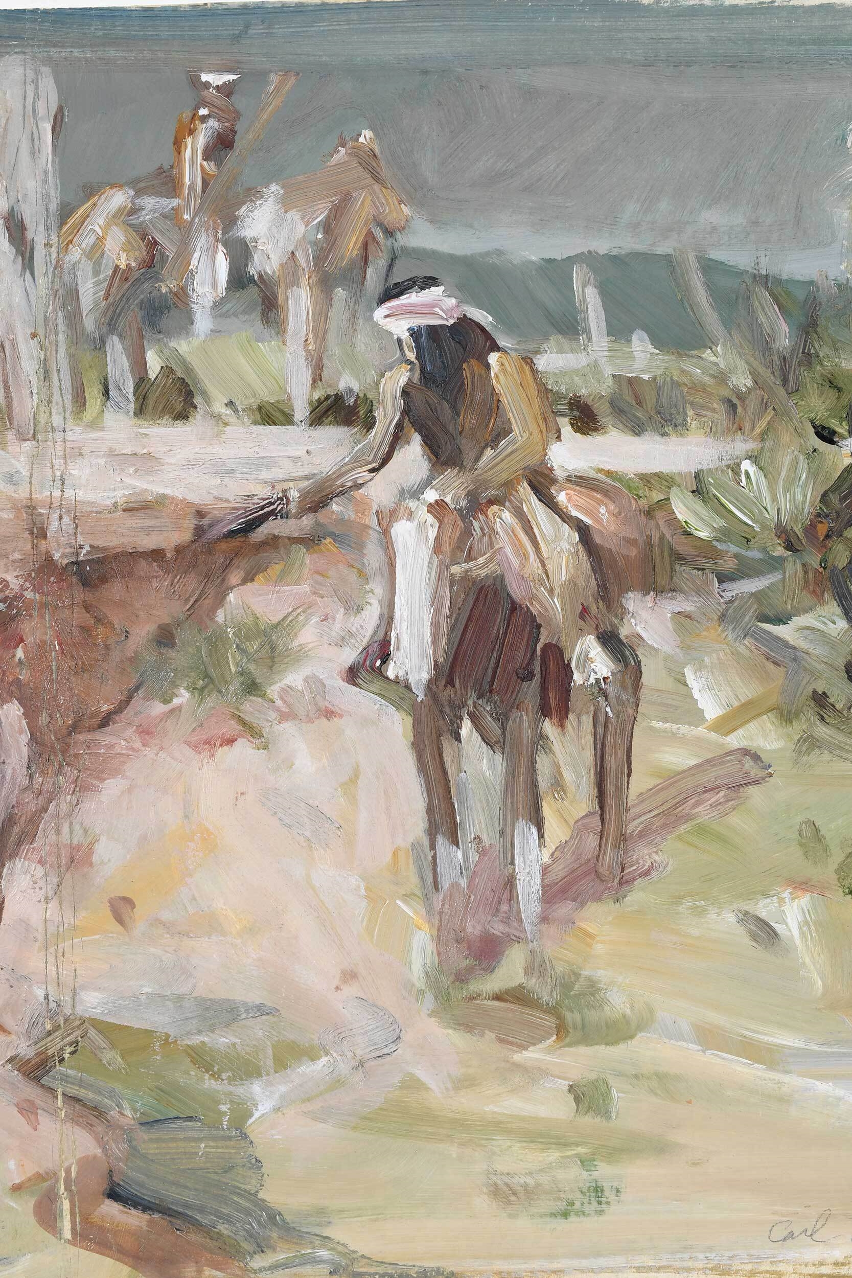 Carl Hantman | Two Southwestern Sketches | MutualArt