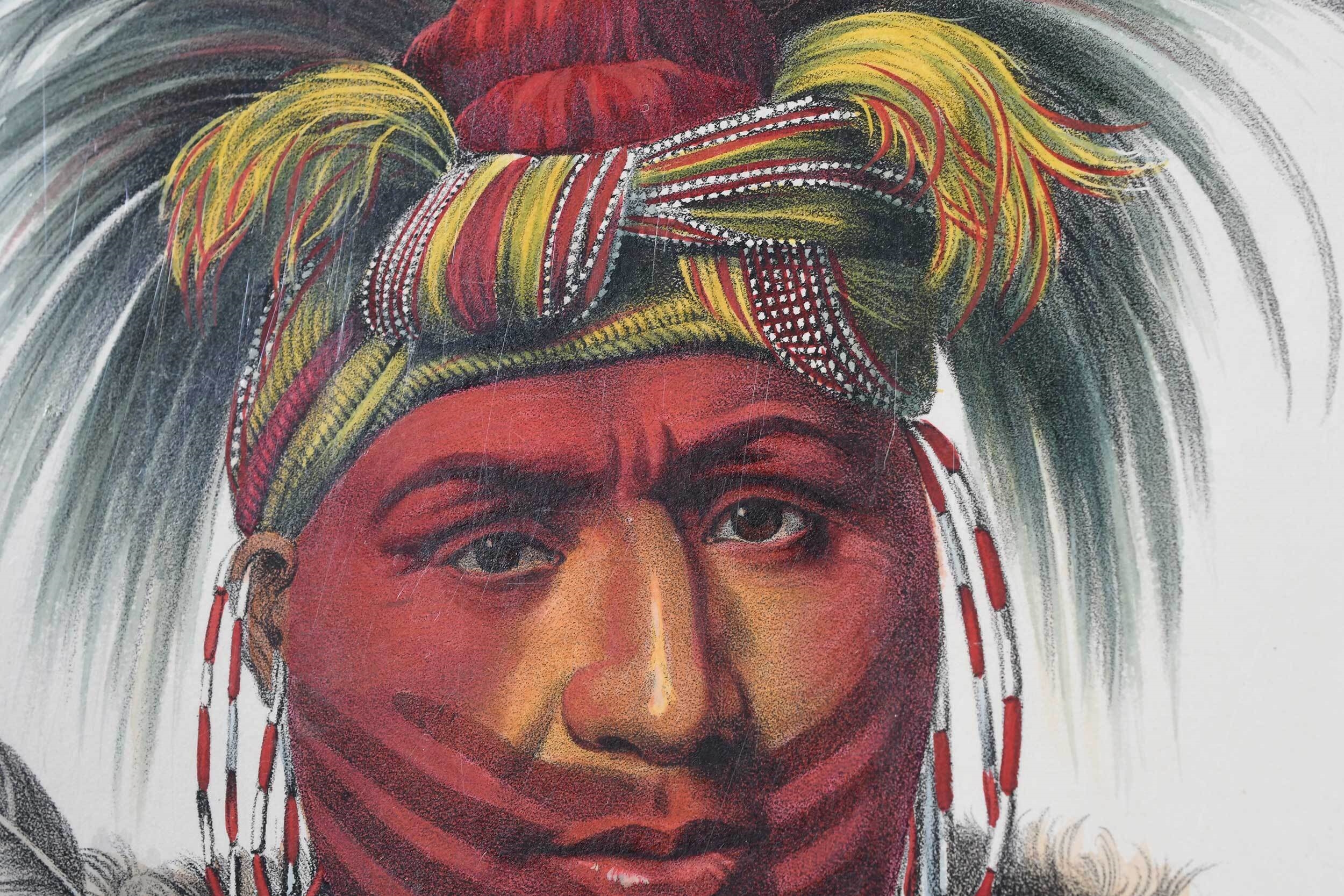 Thomas McKenney & James Hall | McKenney and Hall Native American Print ...