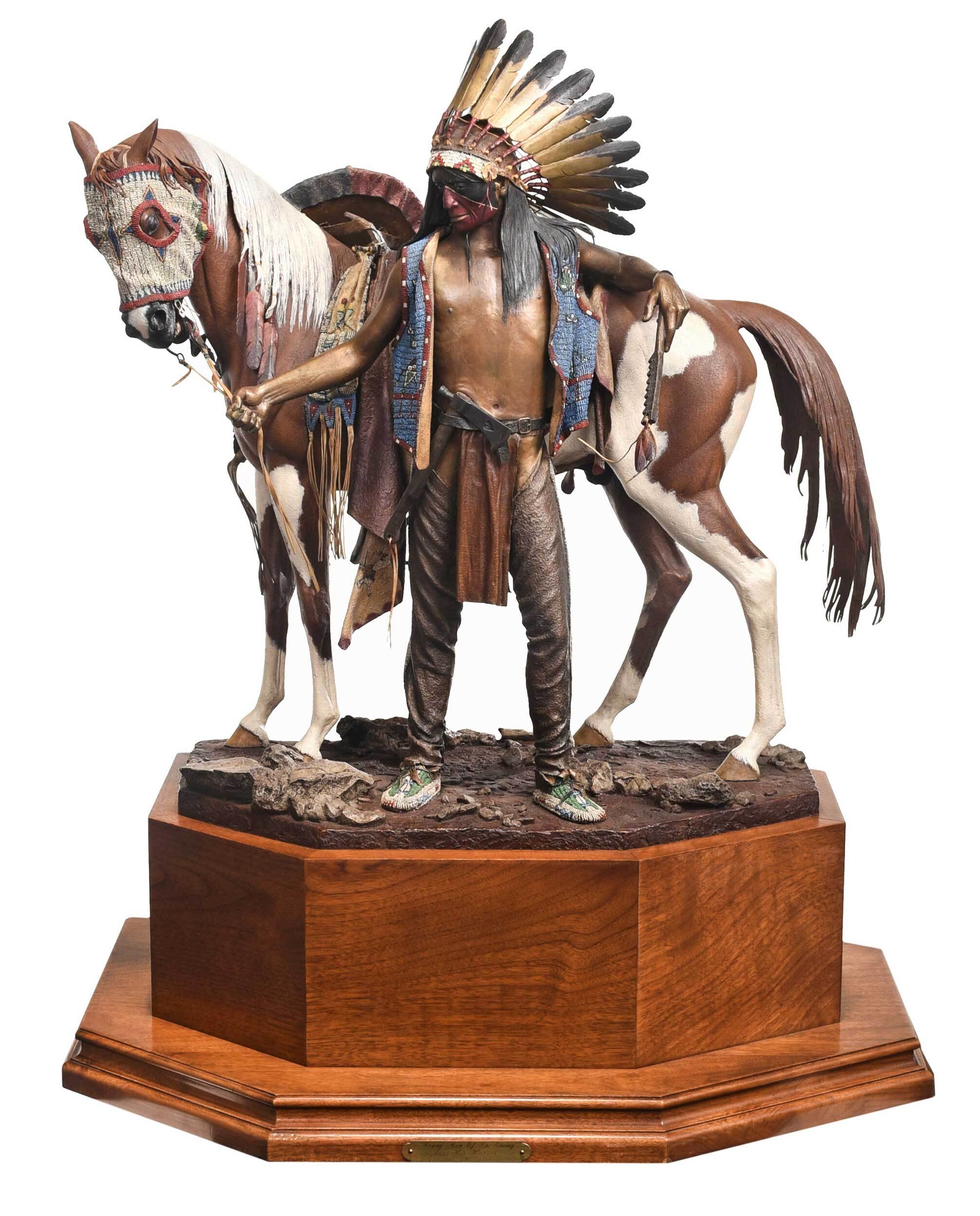 Dave McGary | Young Men of the Enemy Fear His Horses | MutualArt