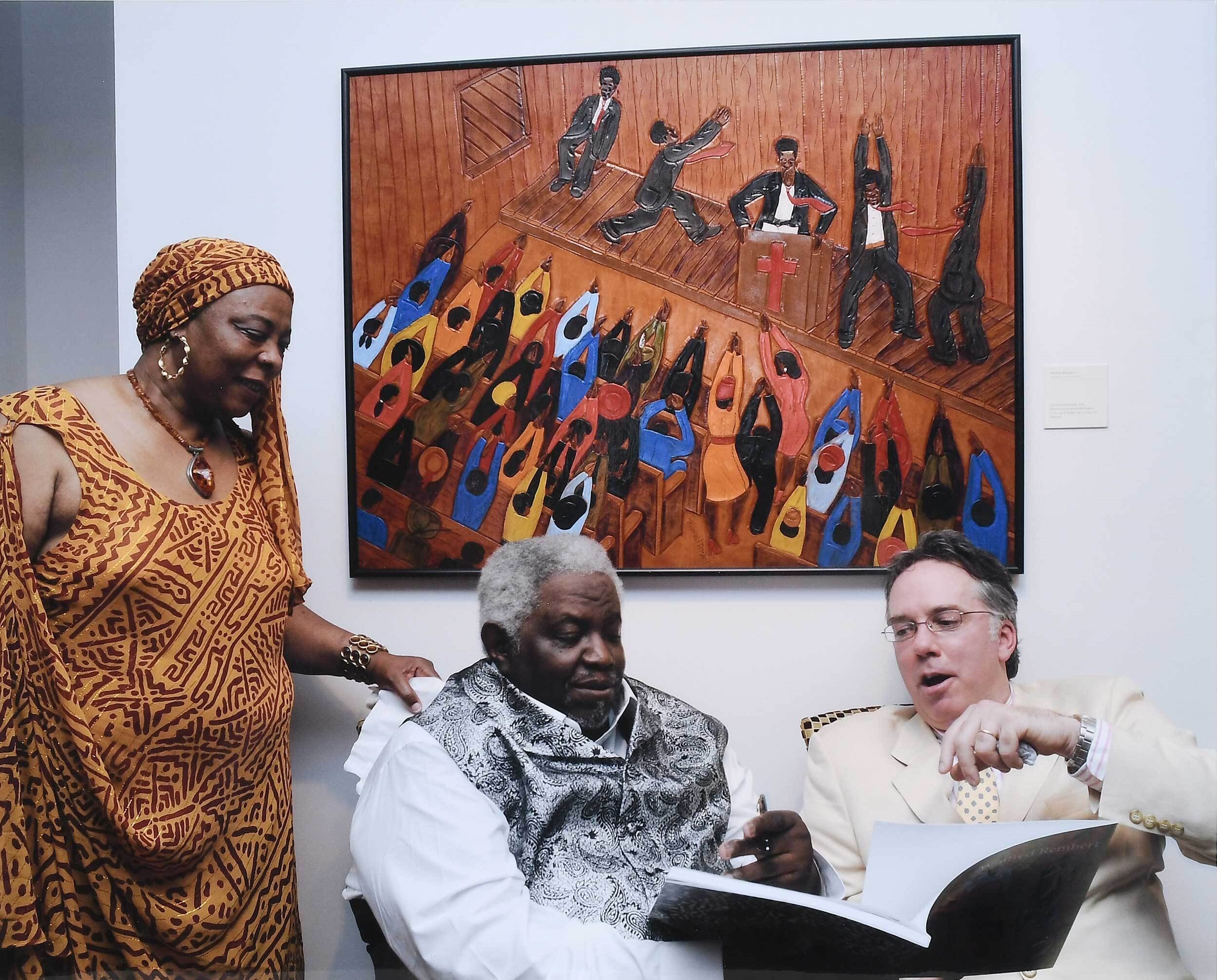 Winfred Rembert | Chain Gang Picking Cotton #4 (2007) | MutualArt