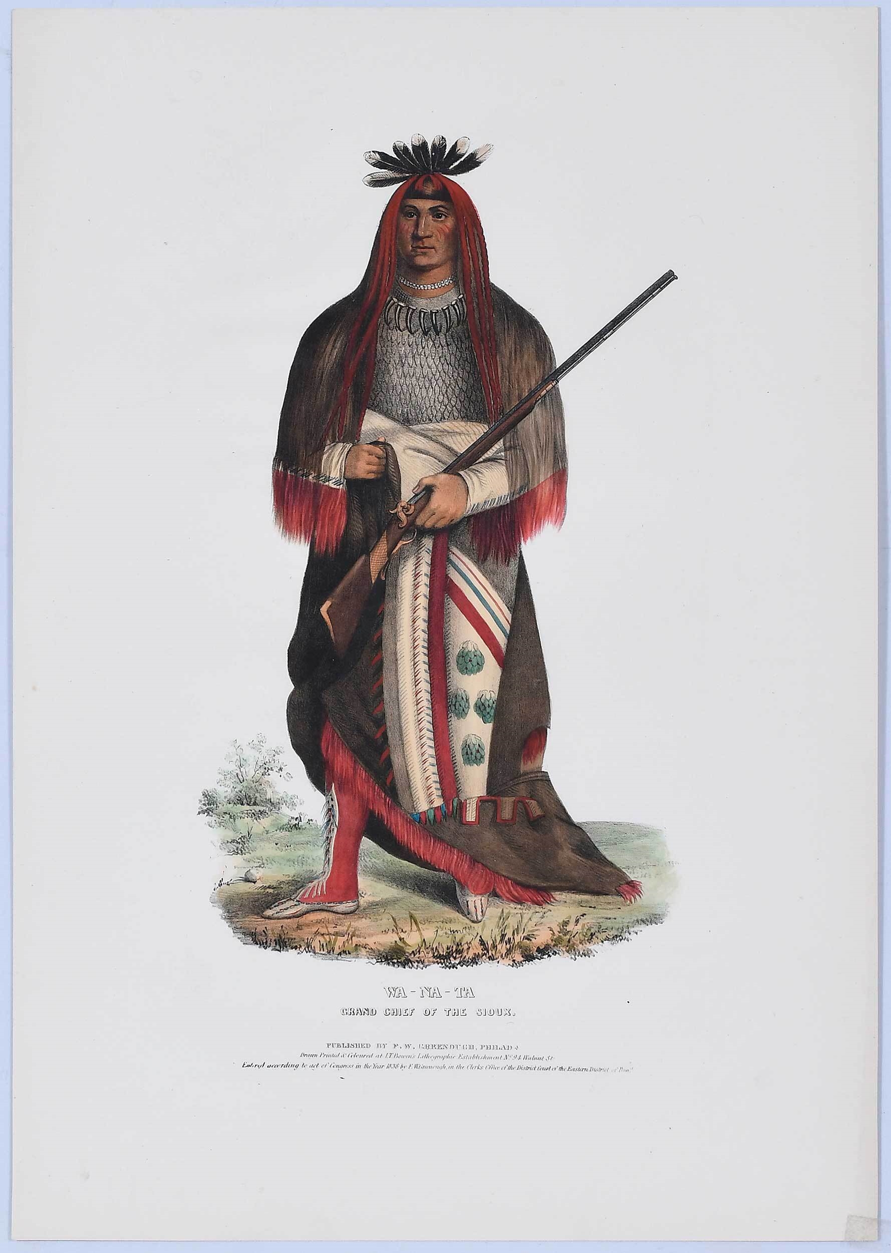 Thomas McKenney & James Hall | McKenney and Hall Native American Prints ...