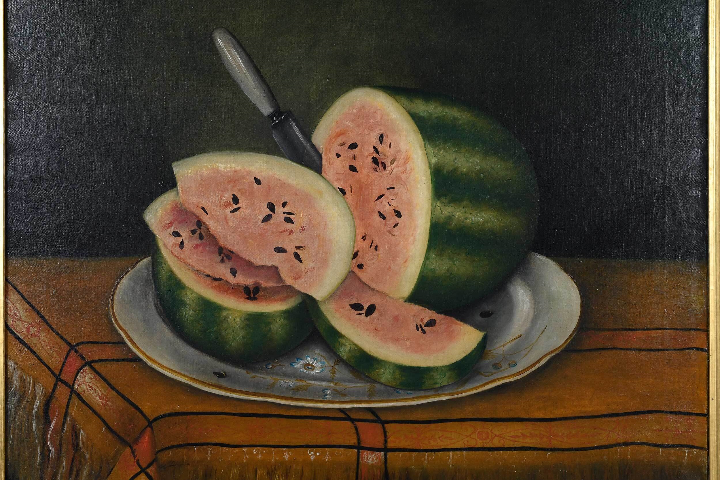 American Folk Art School, 19th Century | Folk Art Painting of ...