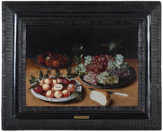Osias Beert the Elder | Still Life with Fruit on Pewter Platters and ...