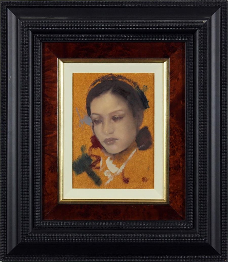 Ken Hamilton | Portrait Of A Young Girl | MutualArt