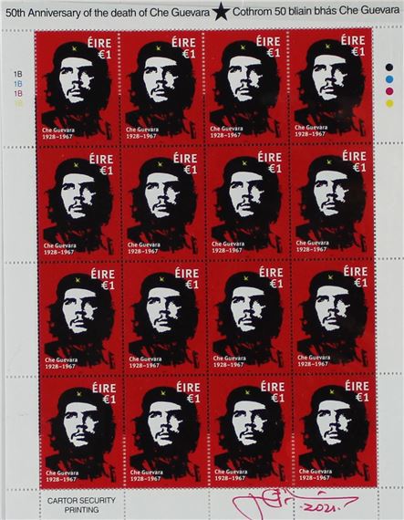 Jim Fitzpatrick | Che Guevara Stamps | MutualArt