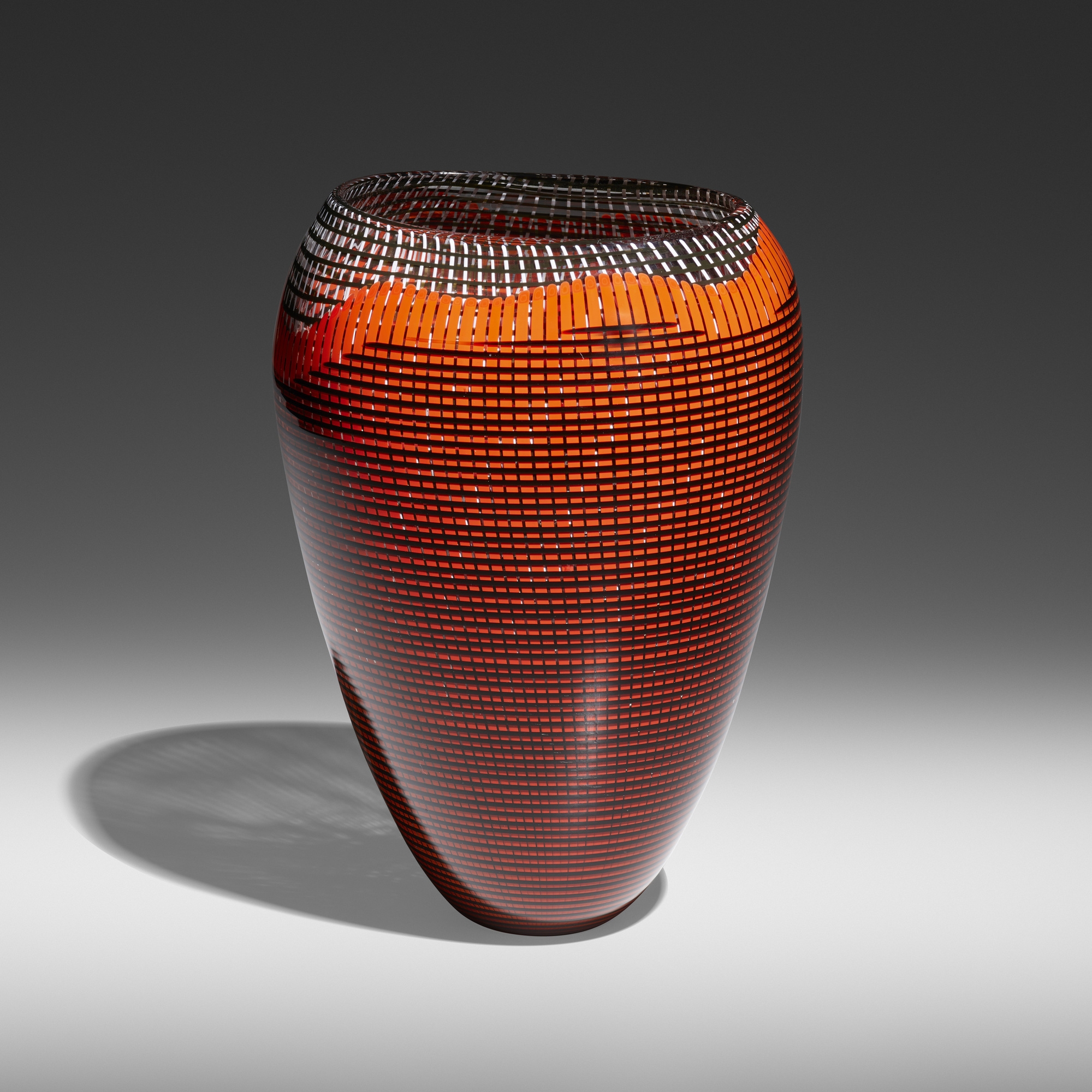 Lino Tagliapietra | Tessuto vase (1989) | MutualArt