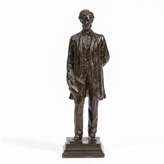 George Edwin Bissell | Lincoln Holding a Copy of the Proclamation of ...