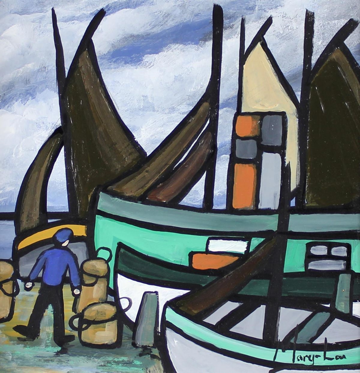 Mary-Lou | Going Fishing | MutualArt