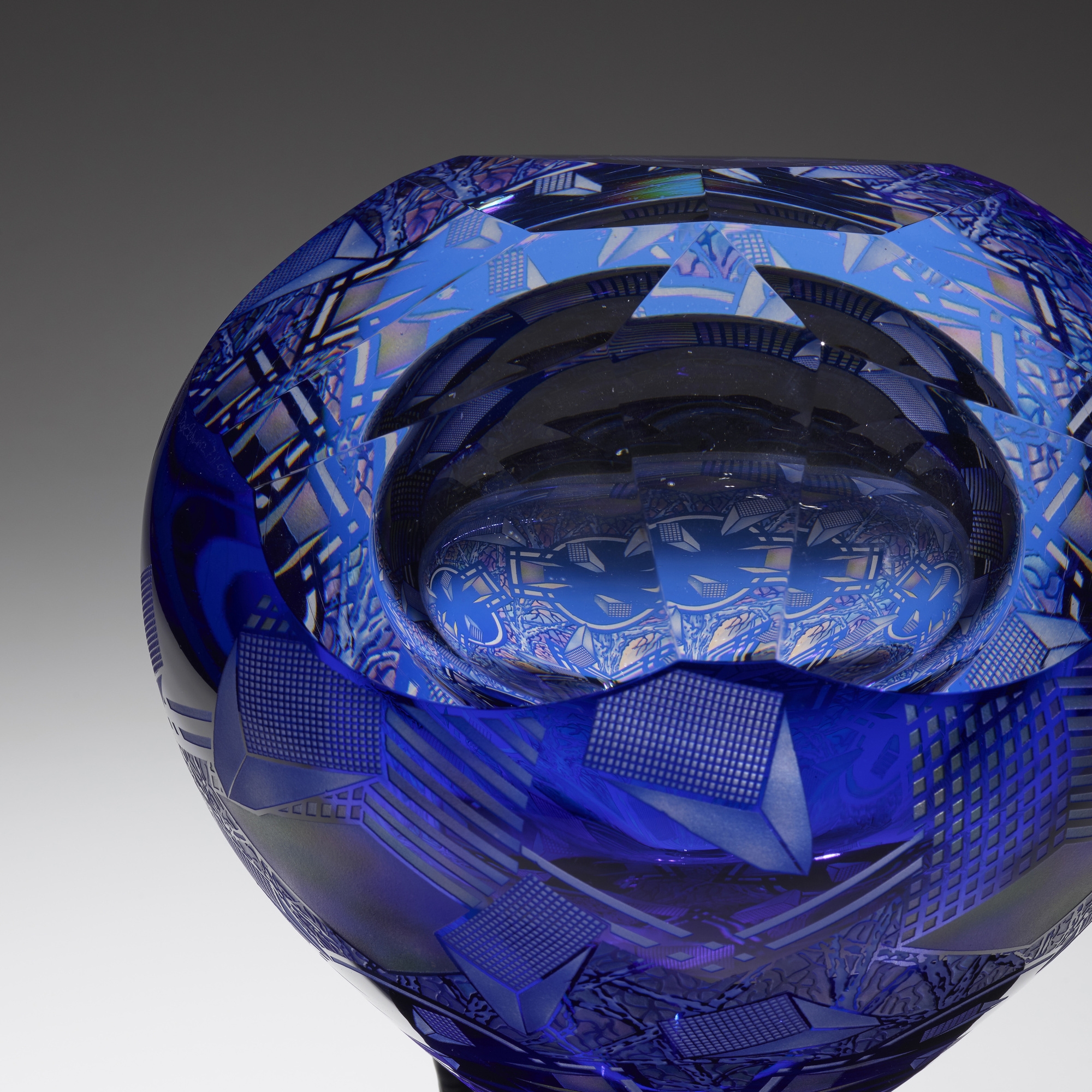 David Schwarz | ZABS 7-11-06 Blue from the Z-Axis series (2006) | MutualArt