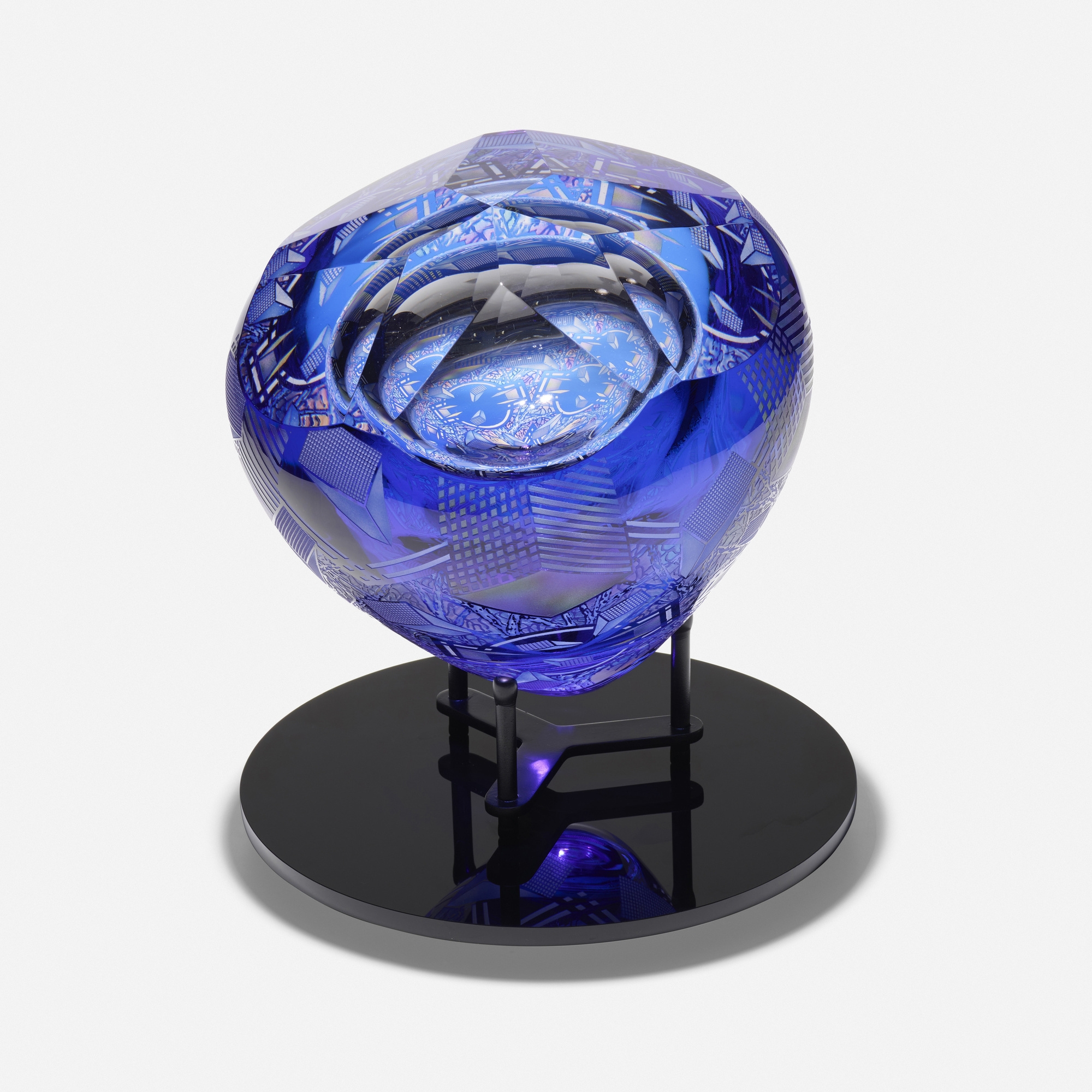 David Schwarz | ZABS 7-11-06 Blue from the Z-Axis series (2006) | MutualArt