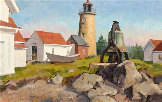 Donald Allen Mosher | Lighthouse Bell | MutualArt