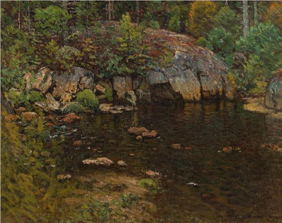 John J. Enneking | Trout Pond, North Newry, Maine | MutualArt