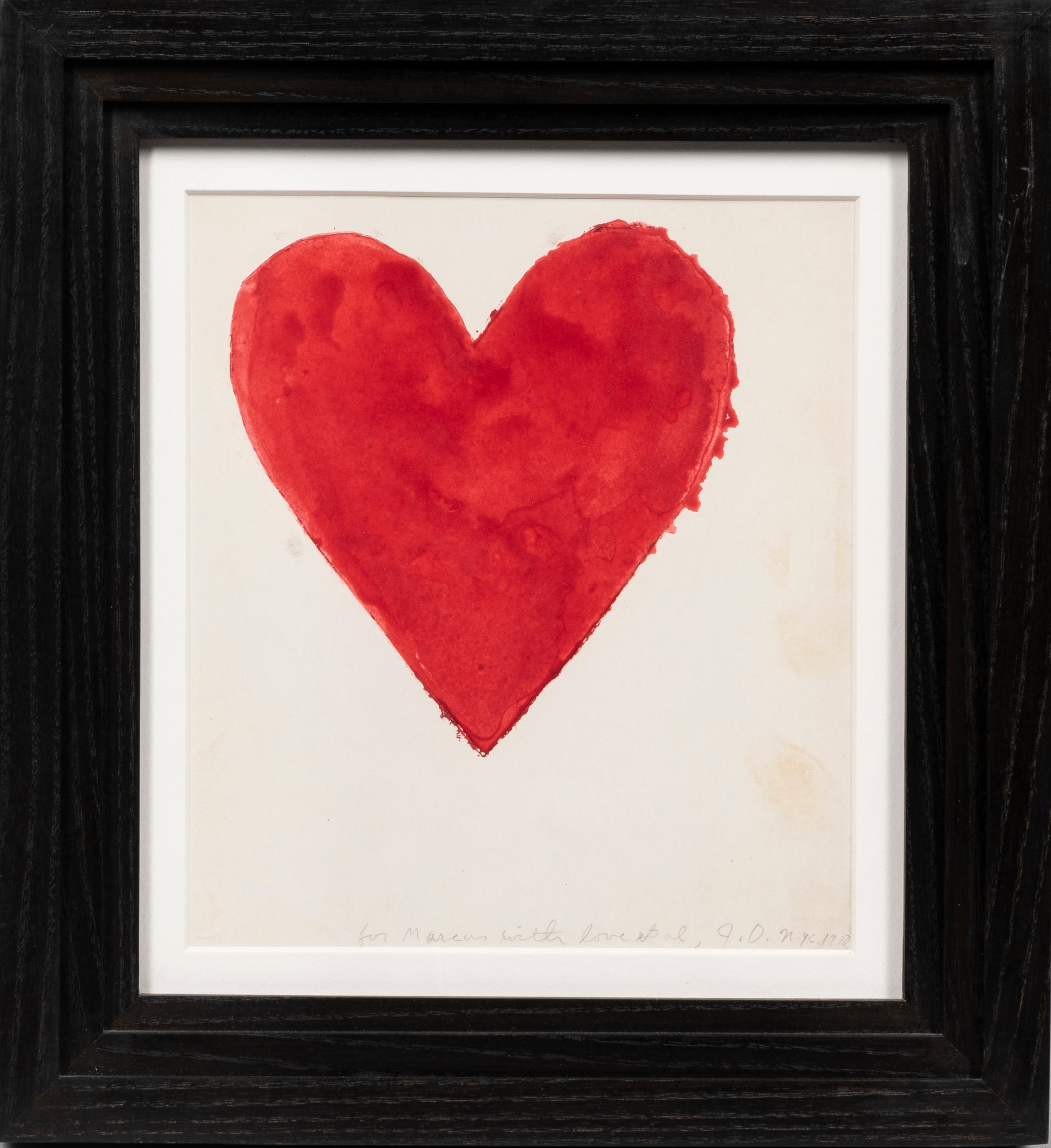 Jim Dine | Heart (1970) | MutualArt