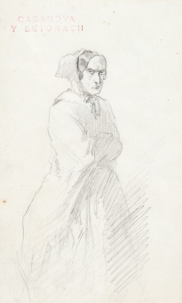Antonio Casanova y Estorach | Old woman | MutualArt