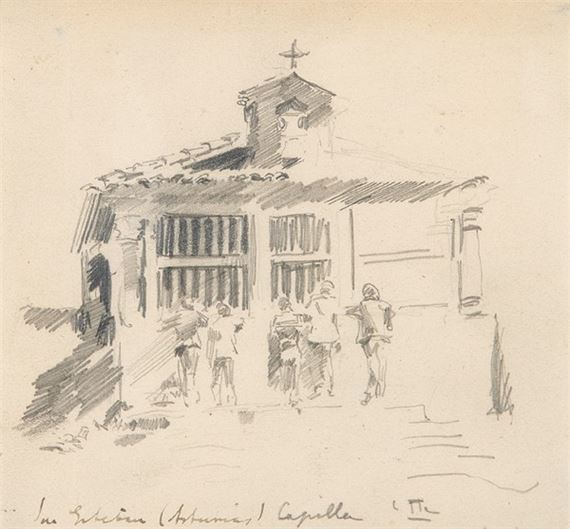 Cecilio Pla y Gallardo | Chapel of San Esteban (Asturias) | MutualArt