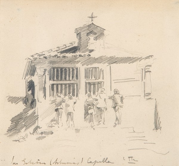 Cecilio Pla y Gallardo | Chapel of San Esteban (Asturias) | MutualArt