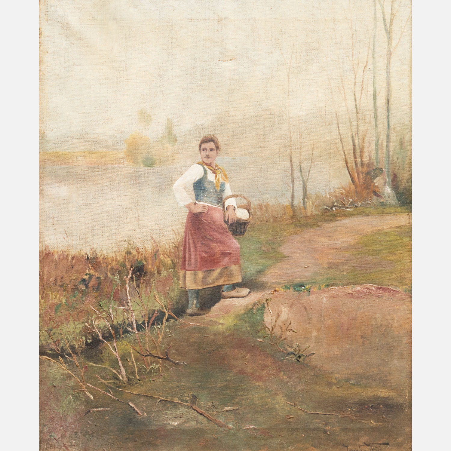 Jaroslav Friedrich Julius Vesin | Snowball Fight (1892) | MutualArt