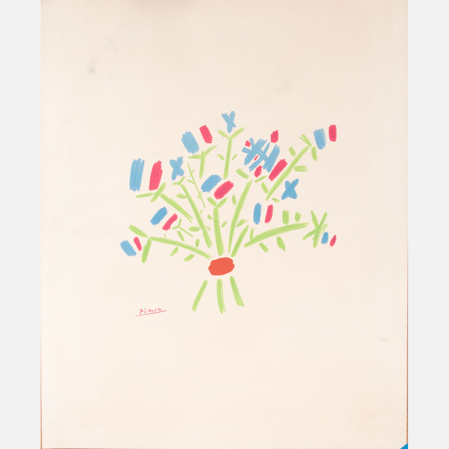 Pablo Picasso | Flower bunch | MutualArt