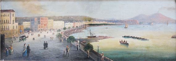 Salvatore Fergola | View of Naples | MutualArt