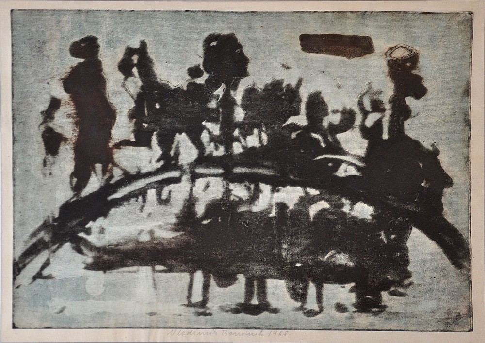 Vladimír Boudnik | Strukturální grafika (1968) | MutualArt
