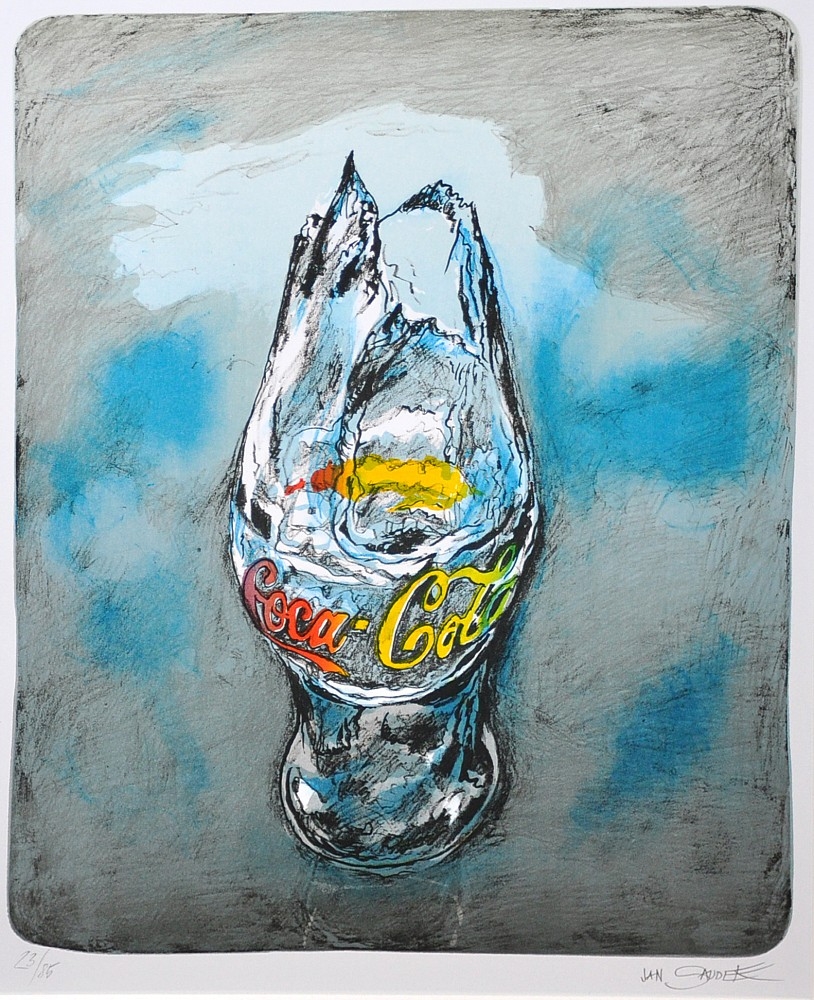 Jan Saudek | Coca Cola - colored | MutualArt