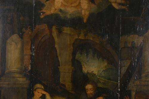 Flemish School, 16th Century | WORSHIP OF THE SHEPHERDS | MutualArt