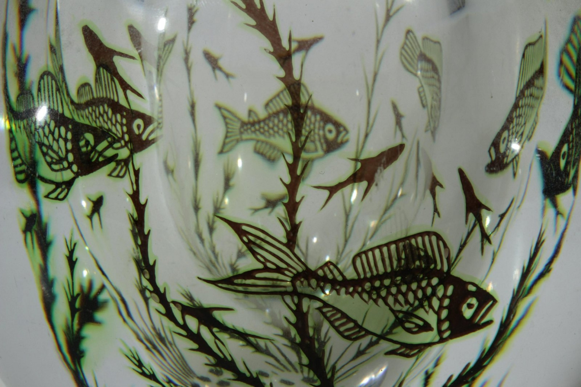 Edward Hald | FISH GRAAL VASE | MutualArt