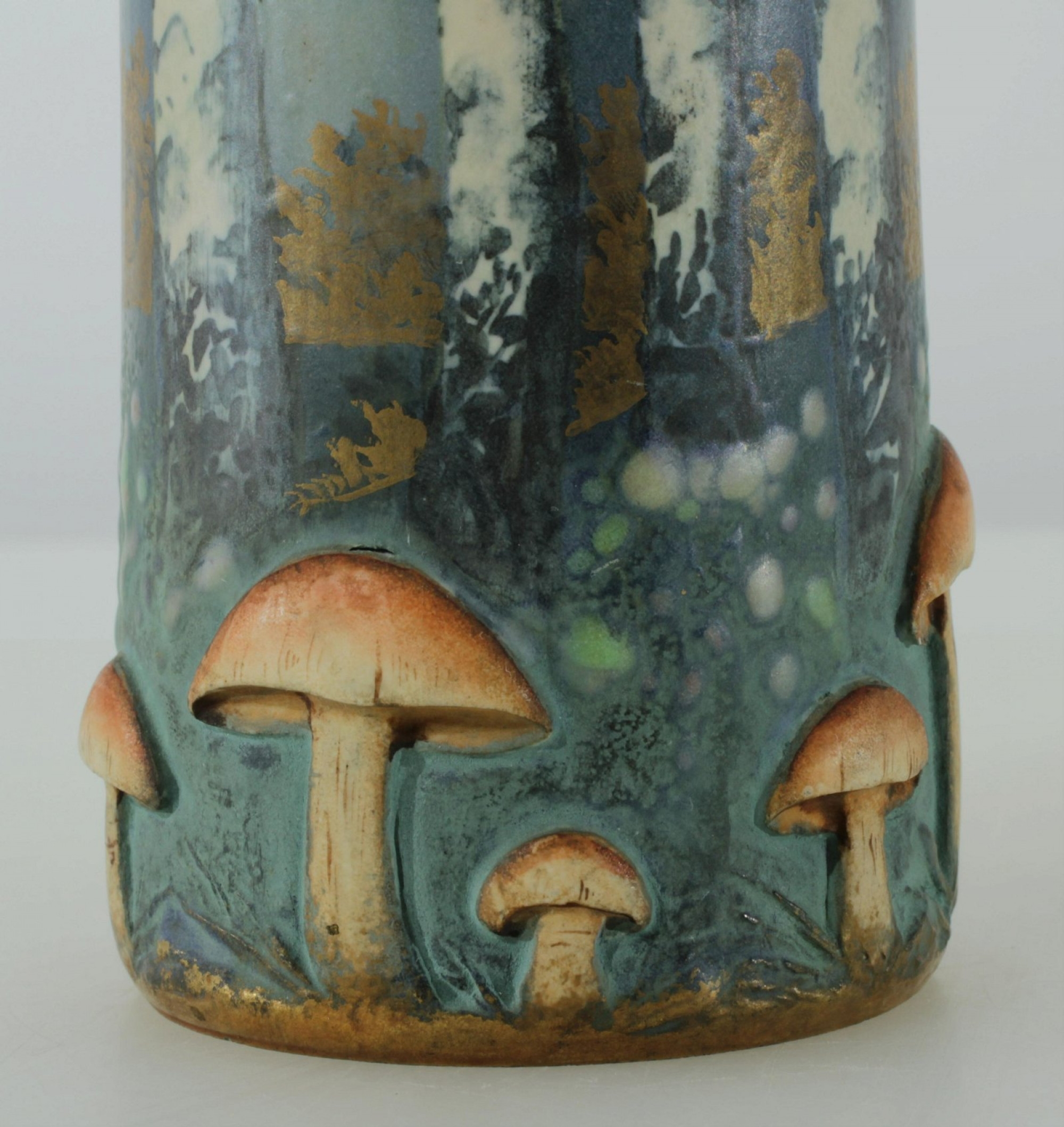 Paul Dachsel | AMPHORA MUSHROOM VASE (1908) | MutualArt