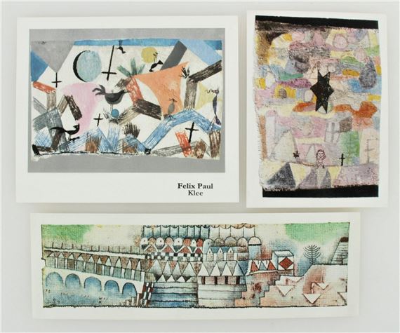 Paul Klee | Kingdom of the Birds (Vogelreich),Bridge (Ville ancienne ...