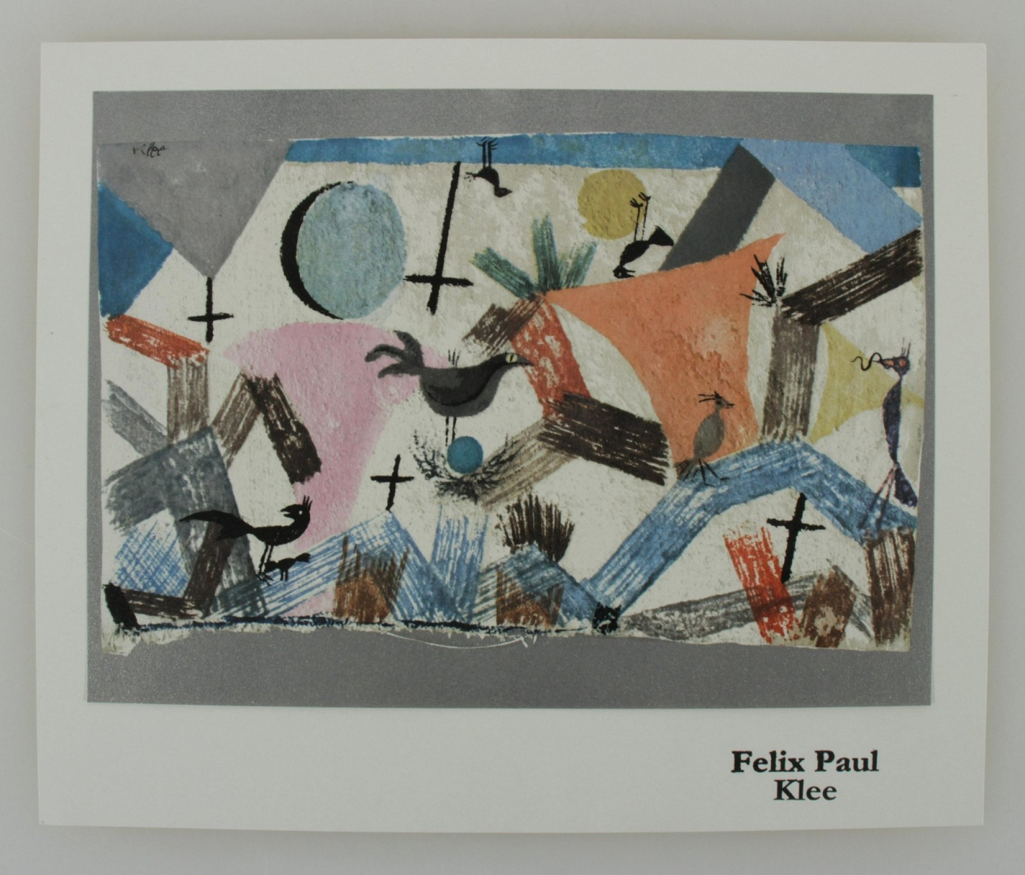 Paul Klee | Kingdom of the Birds (Vogelreich),Bridge (Ville ancienne ...