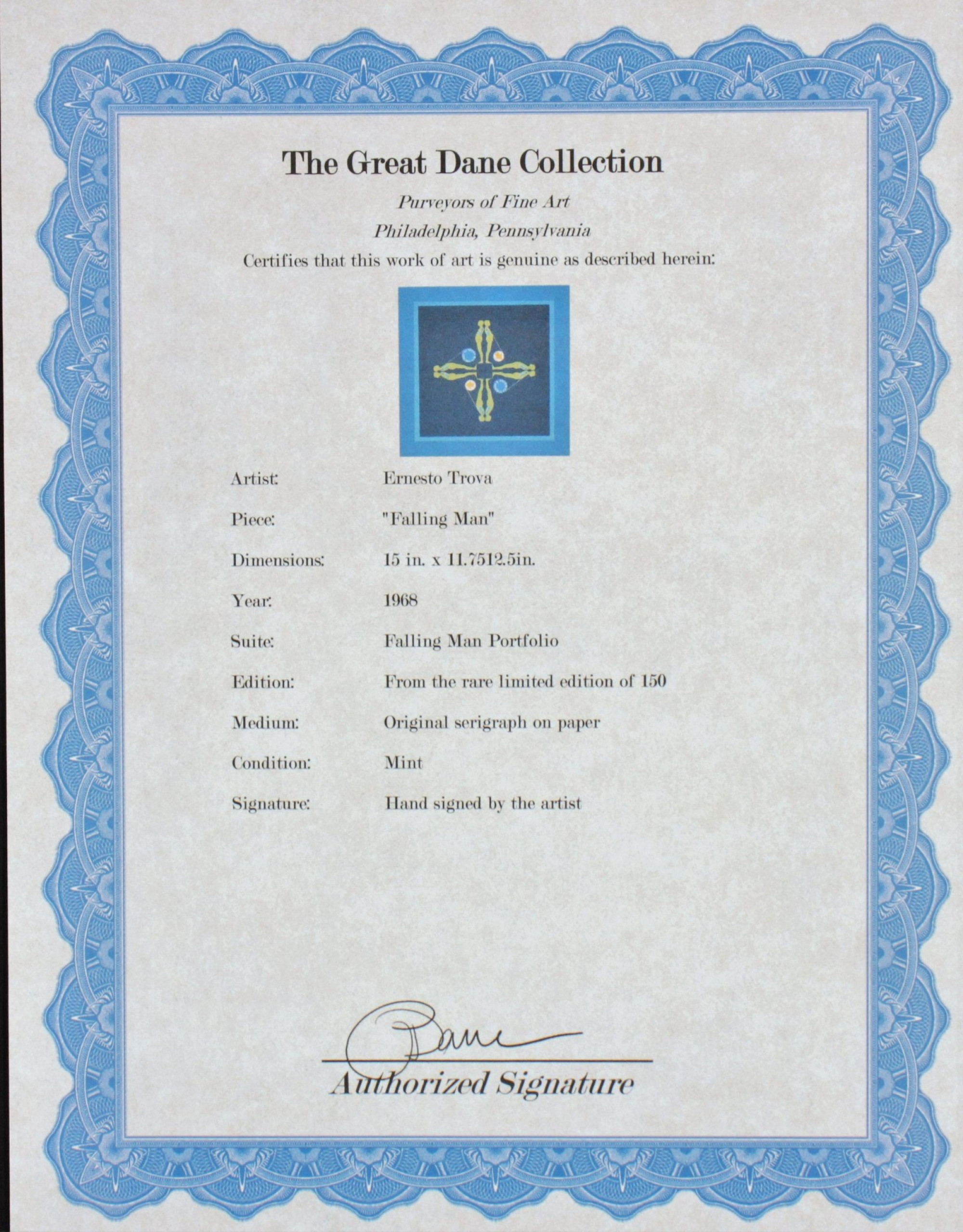 Ernest Trova | Falling Man (1968) | MutualArt