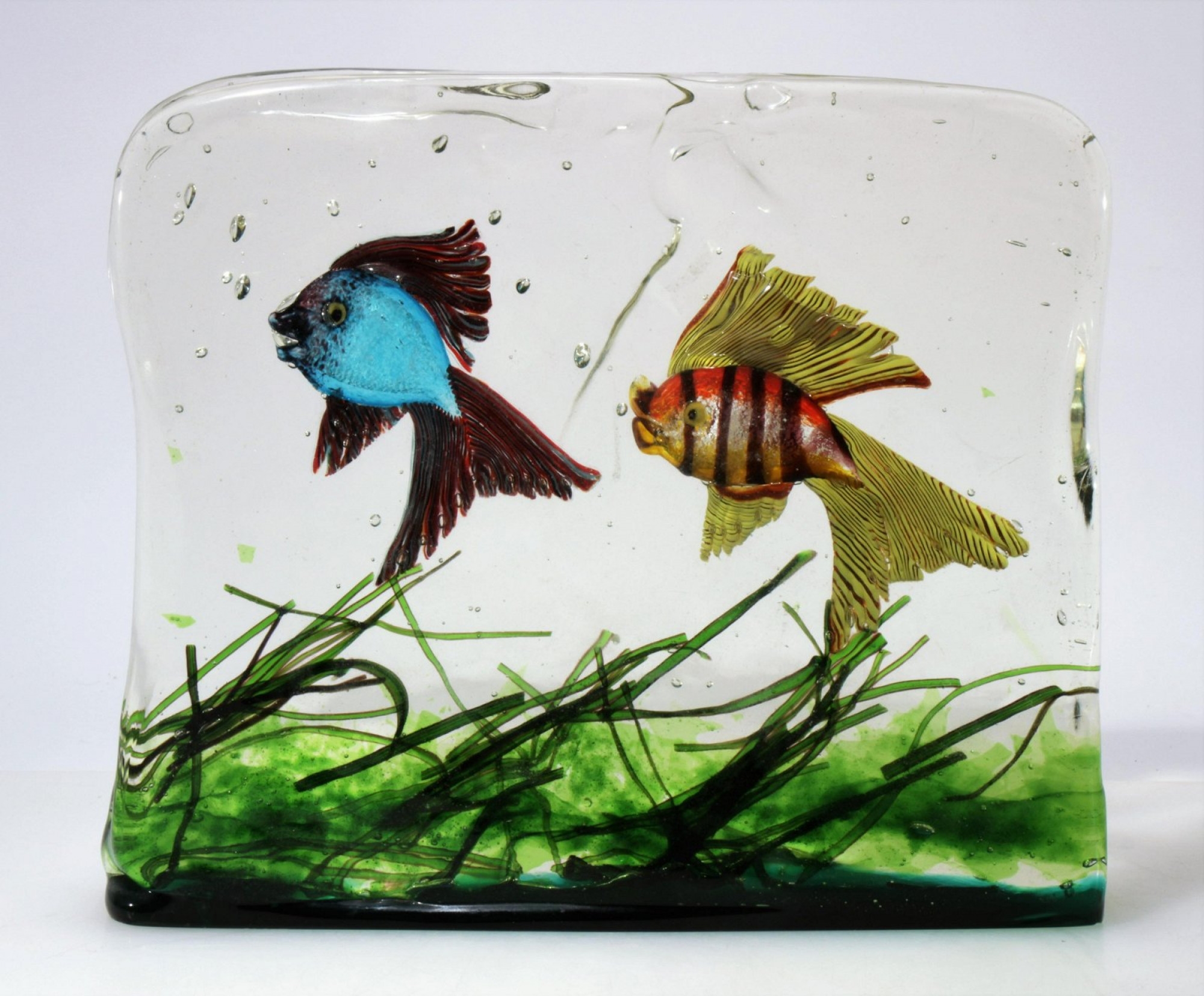 Alfredo Barbini | GLASS FISH RELIEFS | MutualArt
