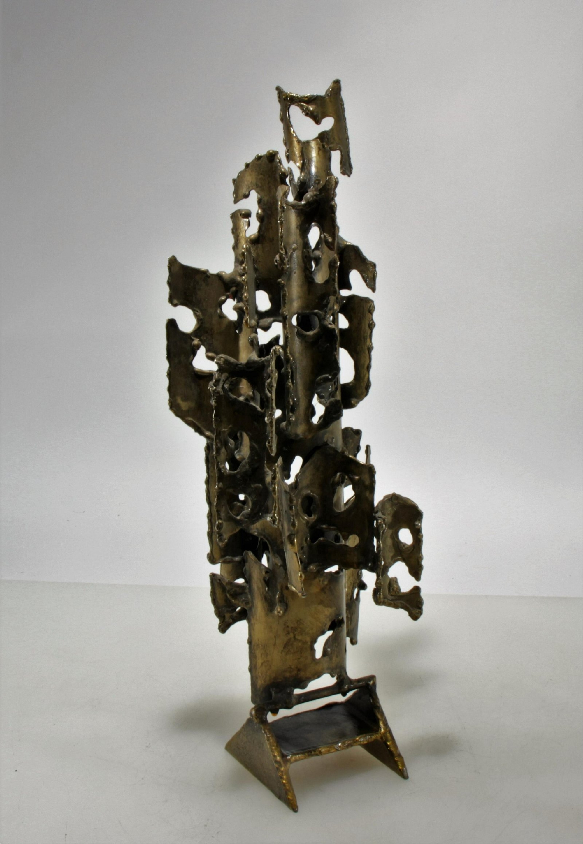Marcello Fantoni | BRUTALIST STYLE TABLE SCULPTURE | MutualArt