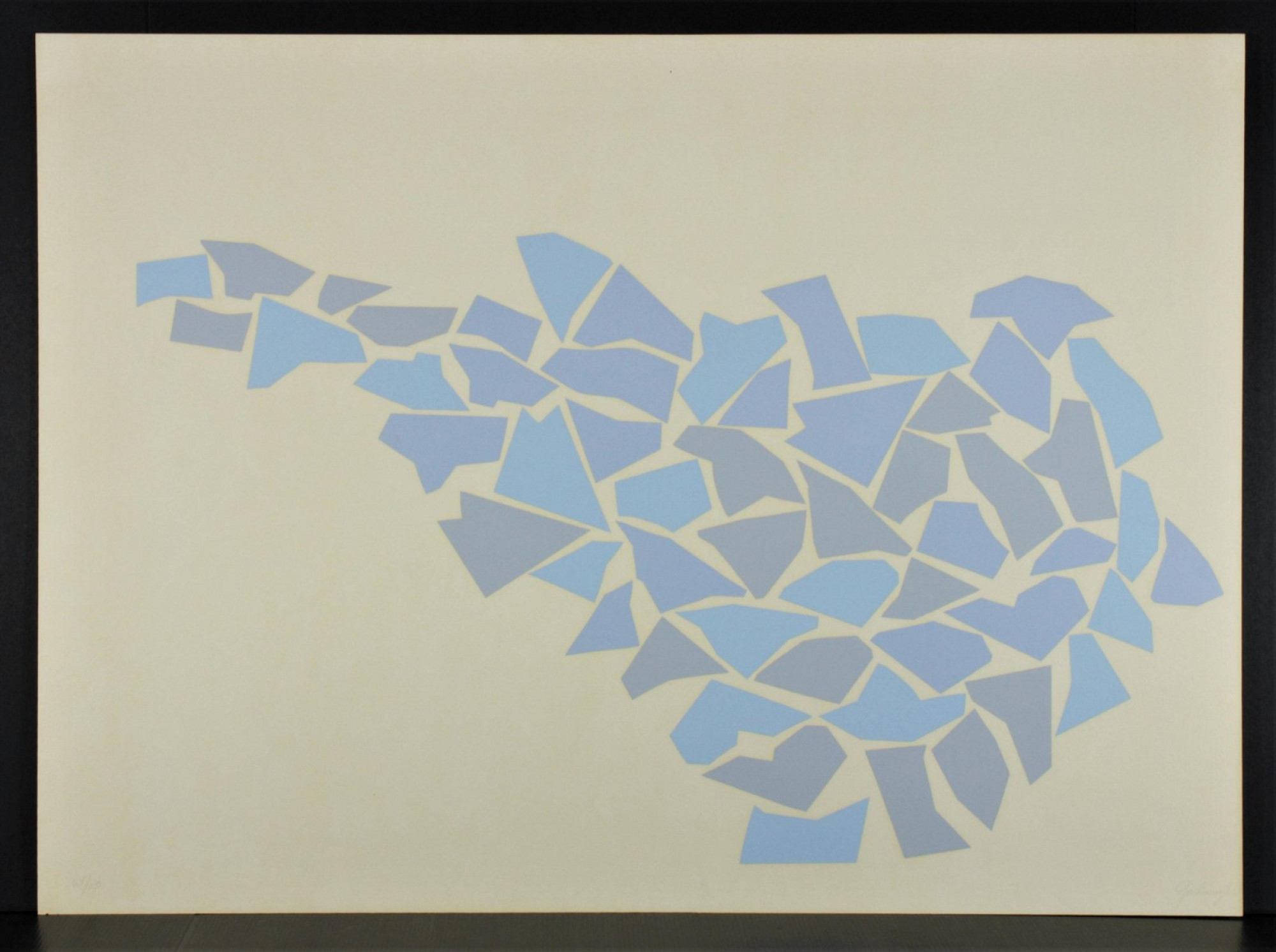 Robert Goodnough | UNTITLED BLUE (1967) | MutualArt