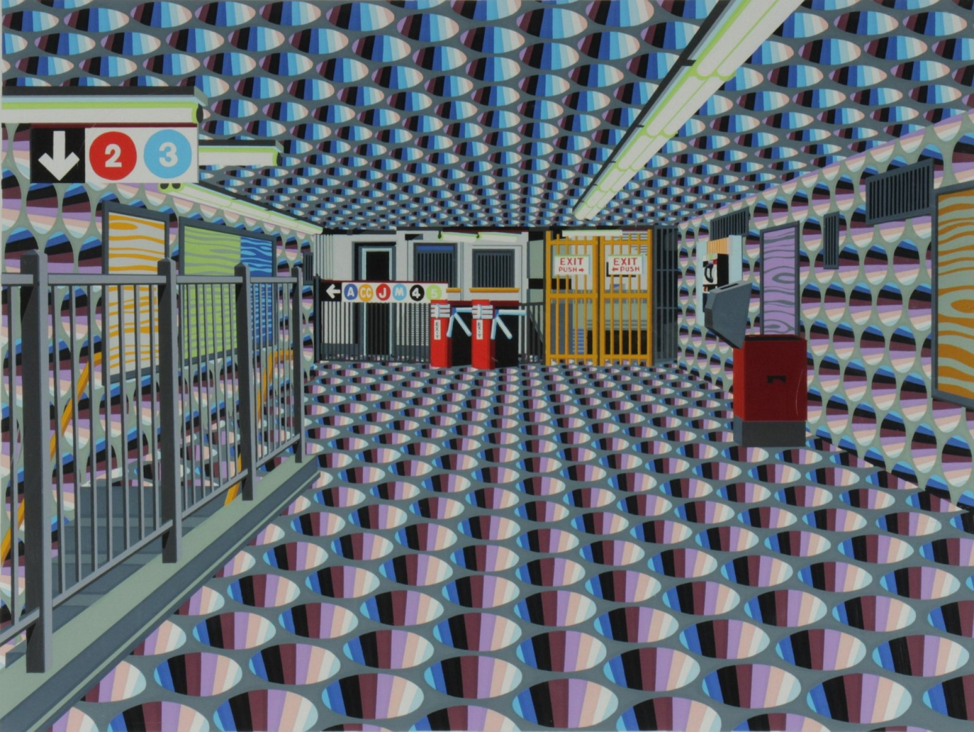 Masaaki Sato | Subway No. 24 | MutualArt