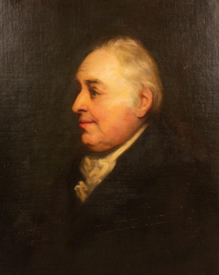 British School, 18th Century | Portrait of a Gentleman/bust length in ...