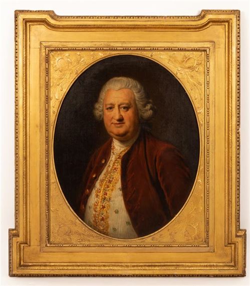 William Hoare | Portrait of Claude Champion de Crespigny/half-length ...