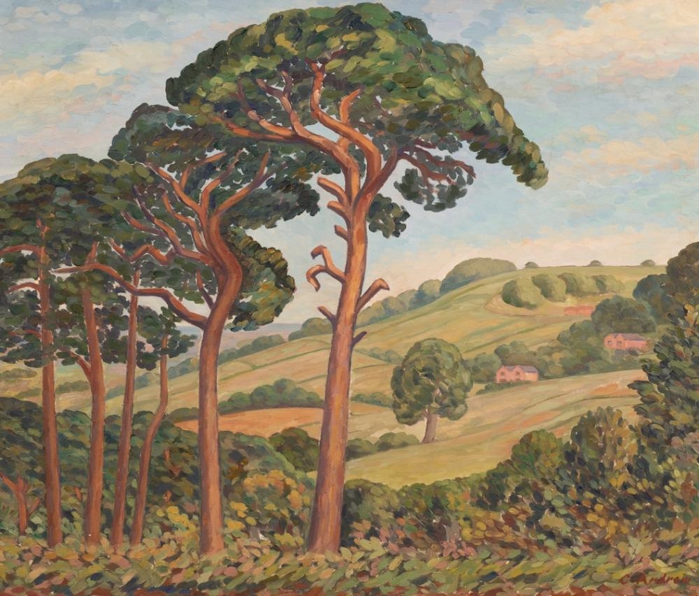 Charles Edwin Andrew | Meon Hill from Mickleton Wood | MutualArt